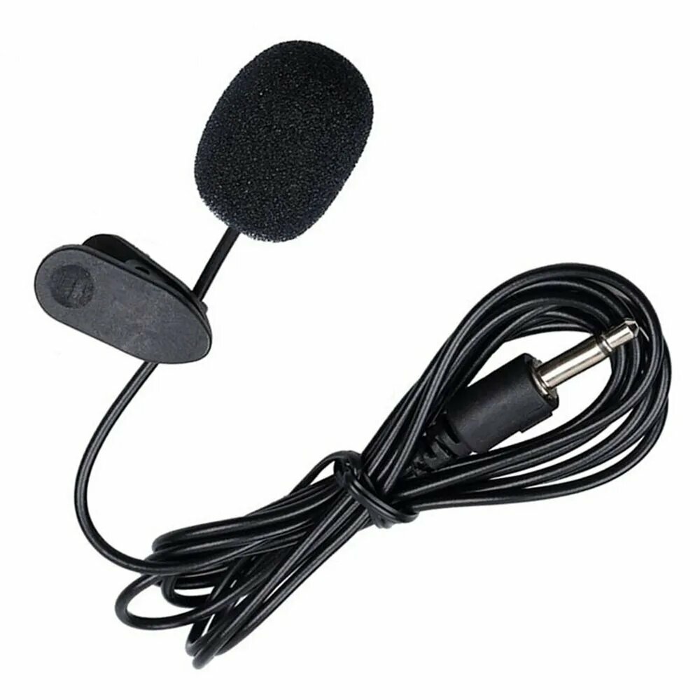 Микрофон петличный, черный