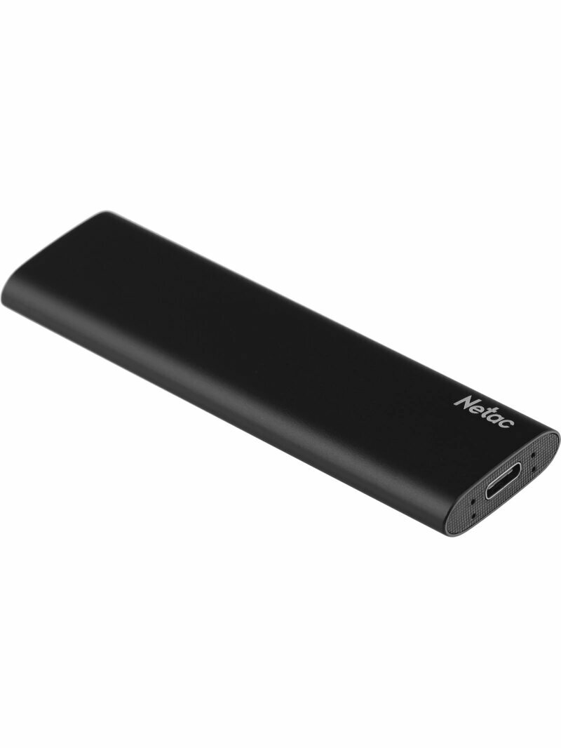 Внешний жесткий диск 500Gb Netac Z Slim NT01ZSLIM-500G-32BK черный USB-C