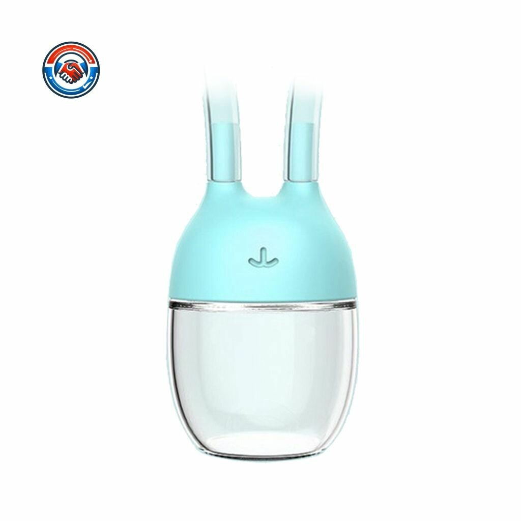 Детский назальный аспиратор для новорожденных, силиконовый носовой отсос с защитой от обратного потока, мягкий наконечник и прозрачный контейнер 10 мл, безопасное очищение носика младенца