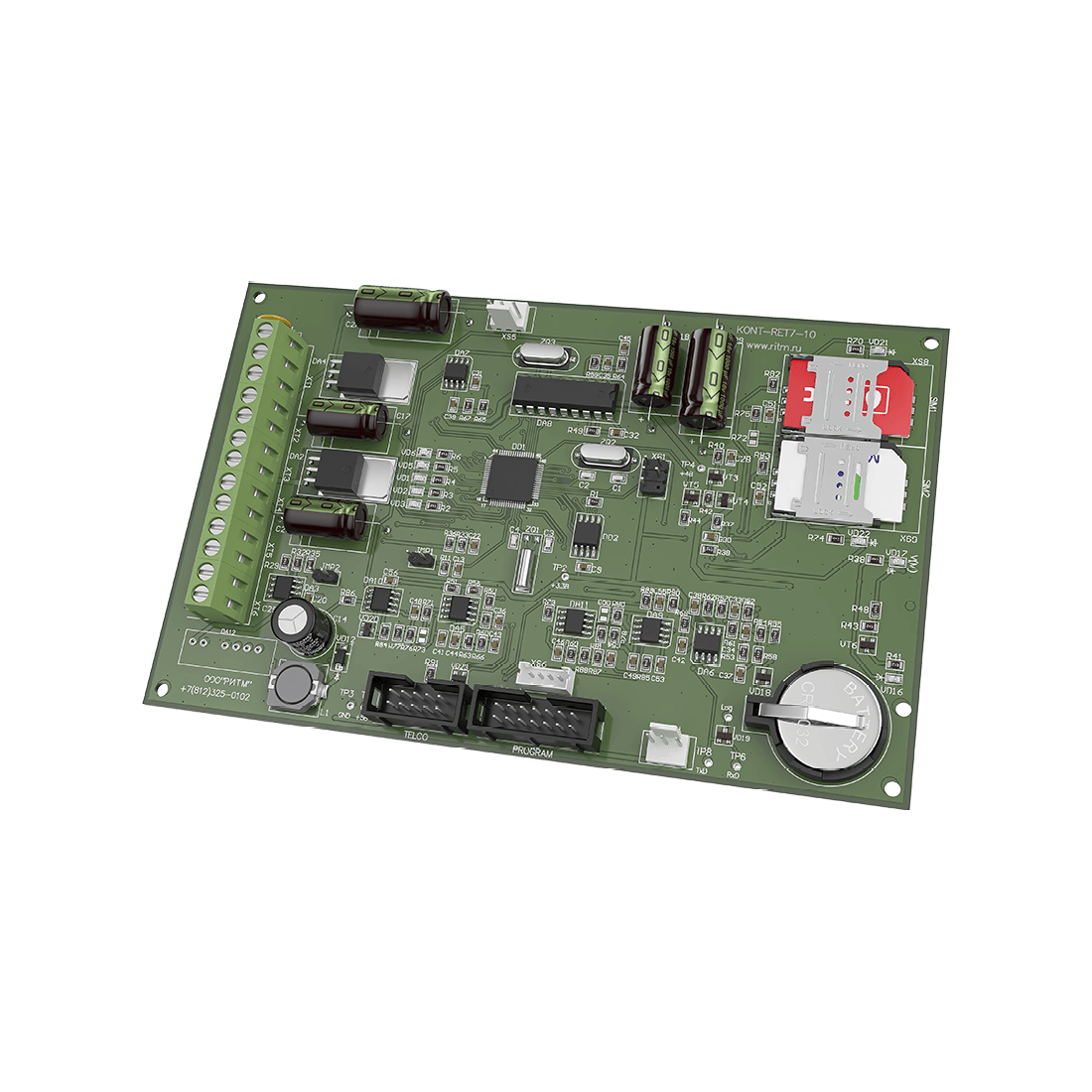 Контакт GSM-5-RT1 Ритм Ретранслятор (подключается к коммуникатору любых панелей)