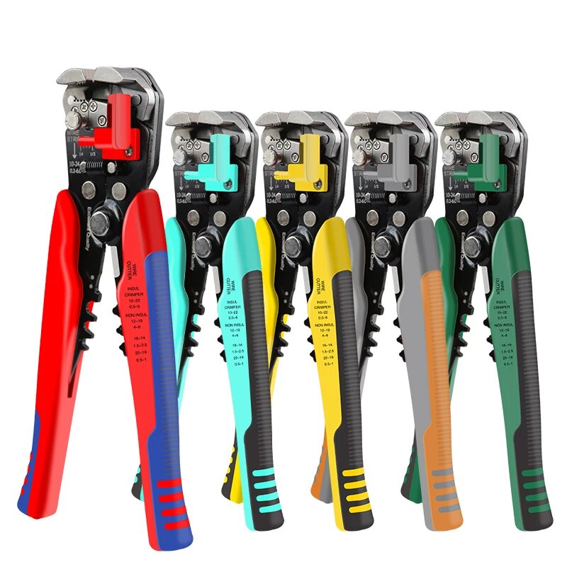 Автоматические плоскогубцы Lion Rage для зачистки проводов Wire stripper green