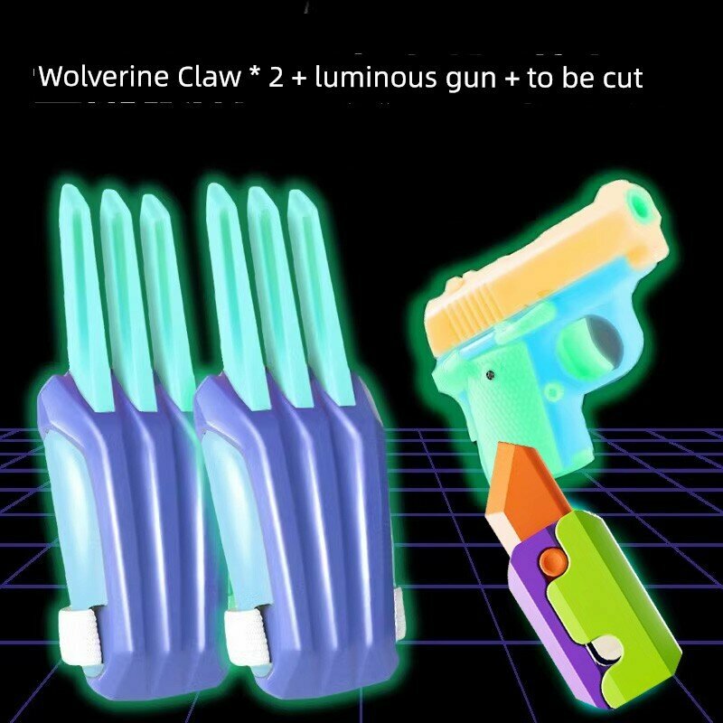 Новинка 2025: Модный нож-морковка «Коготь Вулвина» — высокотехнологичный гаджет для снятия стресса для мальчиков старше