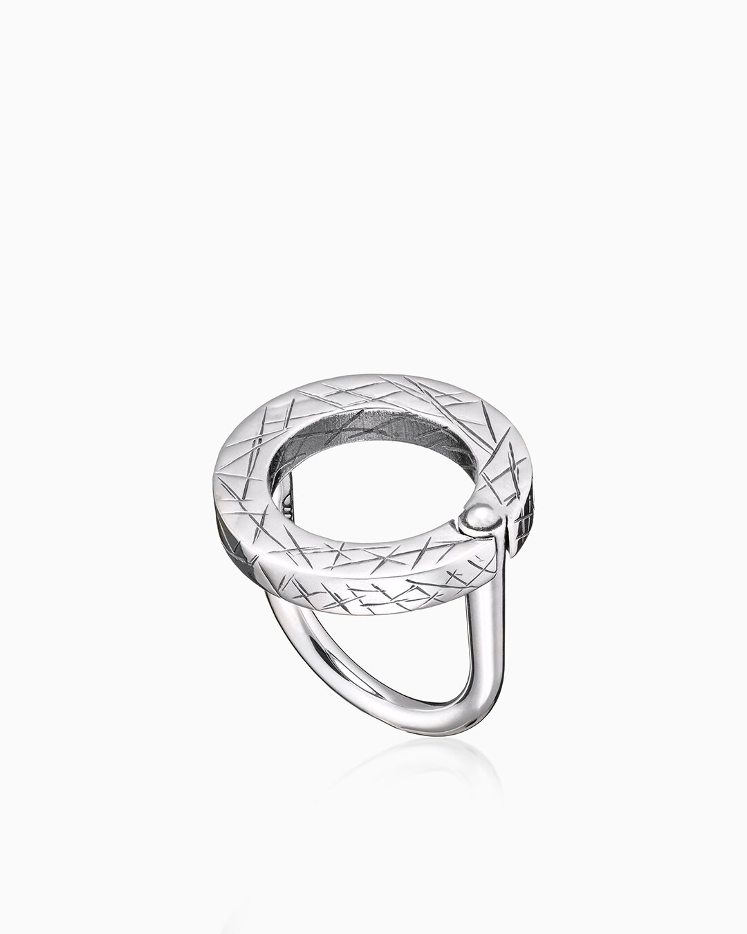Кольцо, серебро, 925 проба
