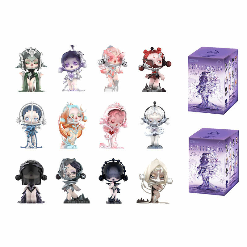 Фигурка унисекс POP MART SkullPanda The Sound Series, Two Blind Boxes (Random Style)