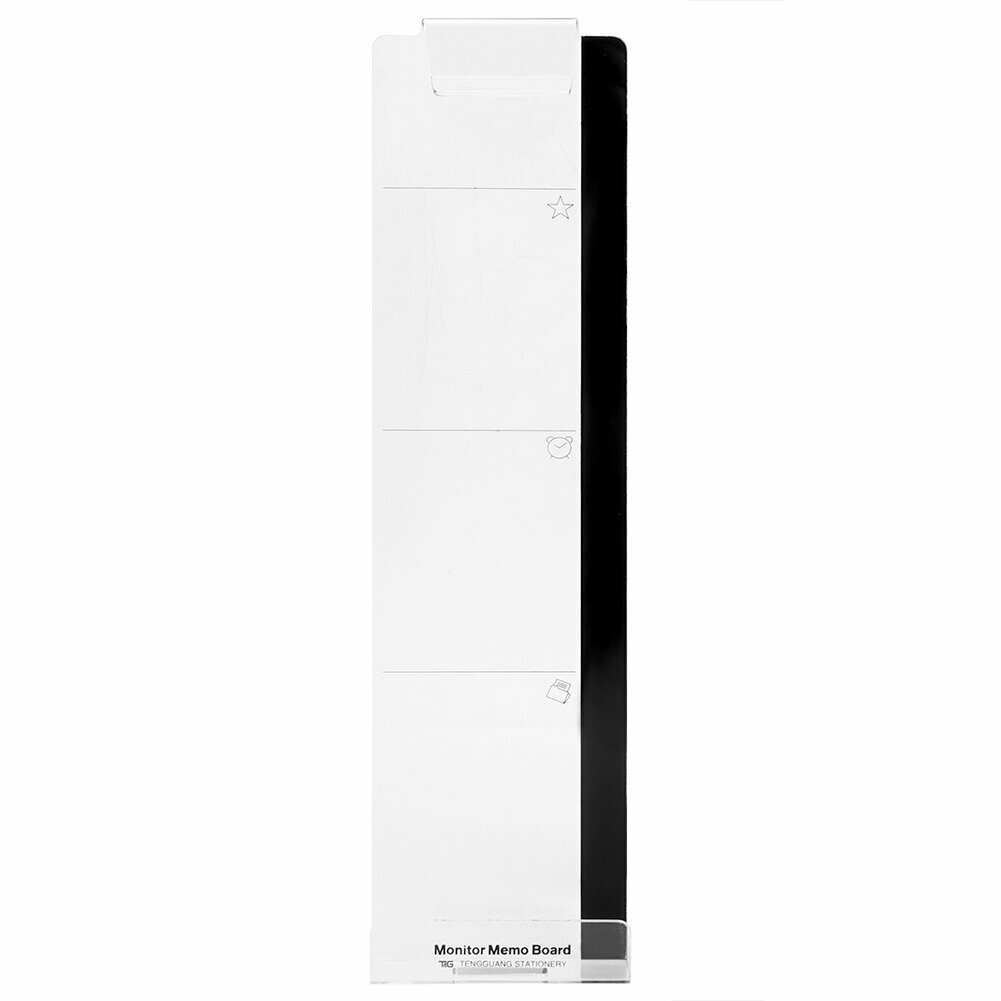 Памятная плата монитора экрана компьютера Акриловые доски Memo Memo sticky напоминание (слева)