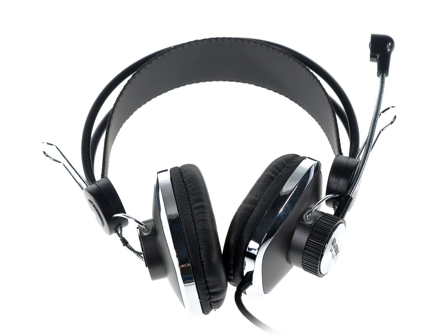 Наушники накладные с микрофоном SVEN AP-600, черный, регулятор громкости, шумоподавление, 2 x mini-jack 3.5 мм, 2,2 м