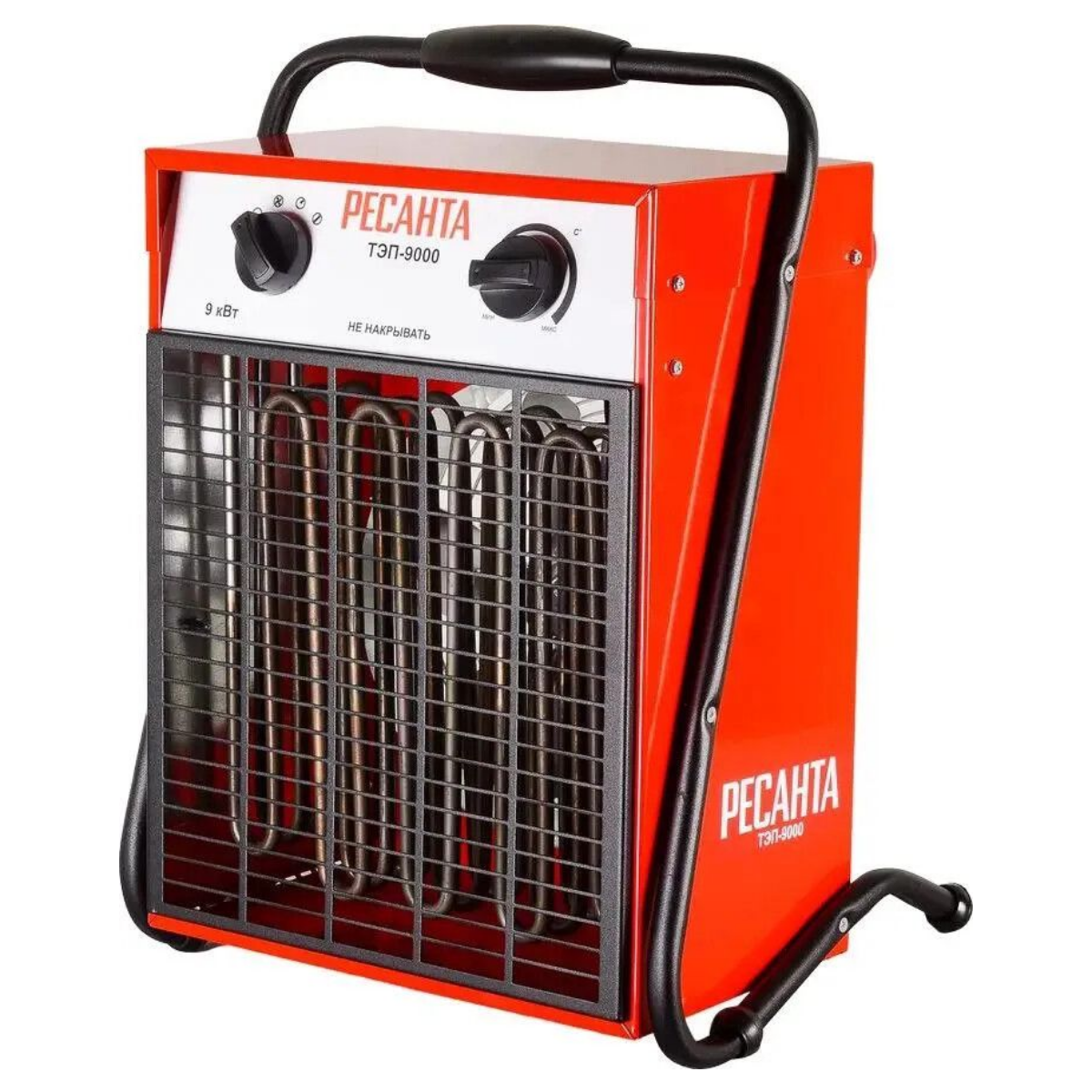 Тепловая пушка РЕСАНТА ТЭП-9000, красный, мощность 9 кВт, 820 м3/час