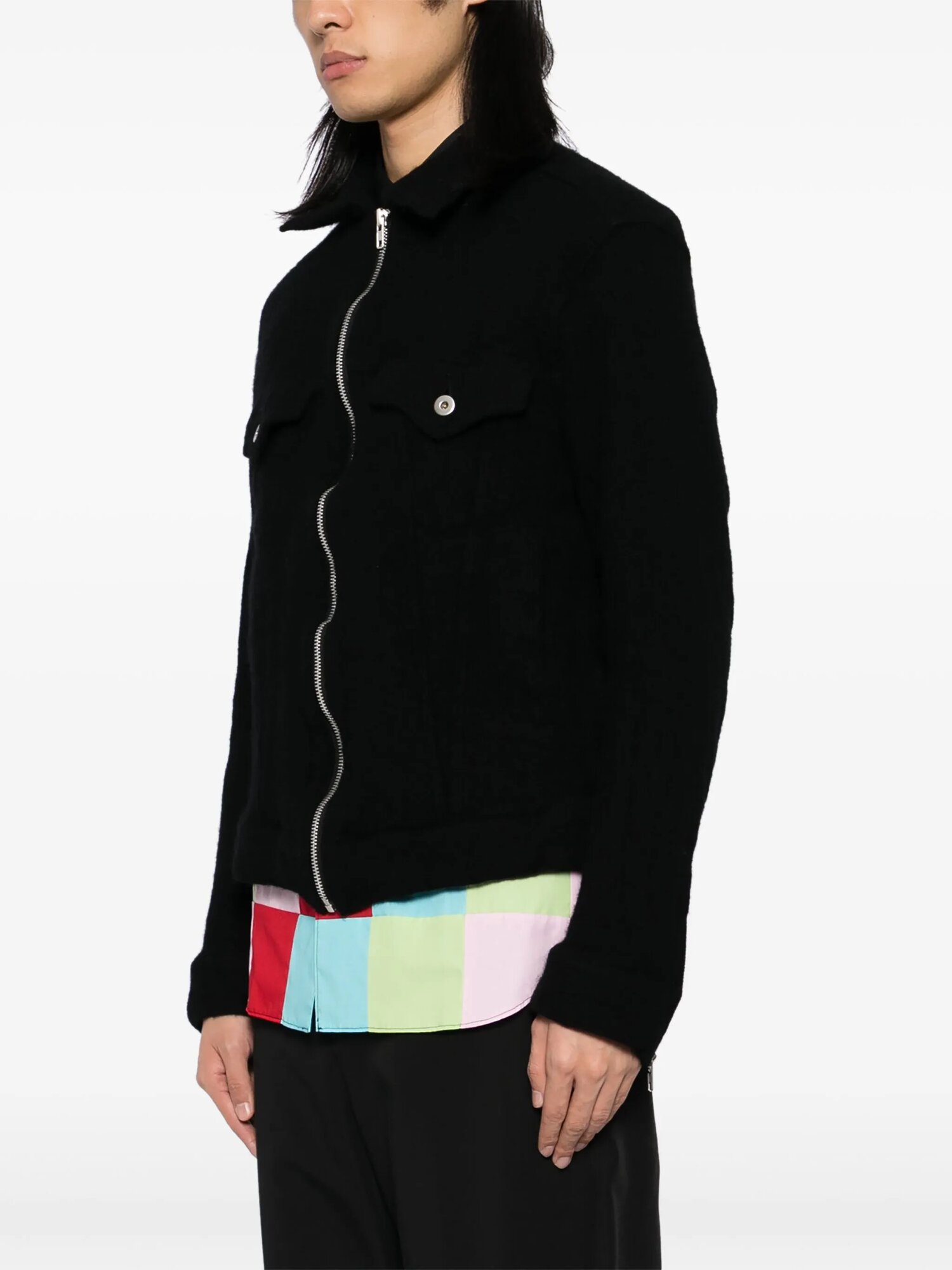 Куртка спортивная BLACK COMME des GARCONS, размер XL, черный — фото 1