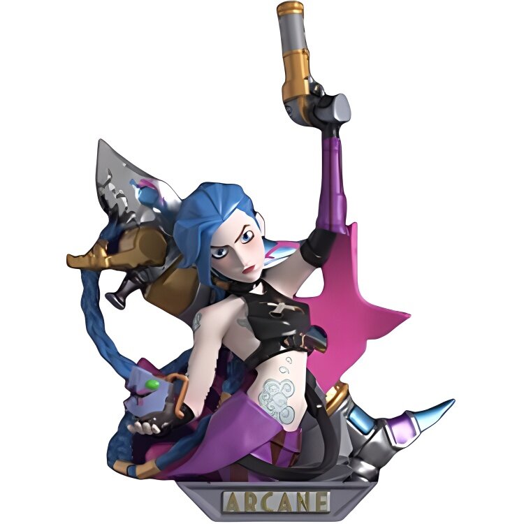 Фигурка унисекс POP MART League of Legends Arcane, Confirmed-Jinx (Open)