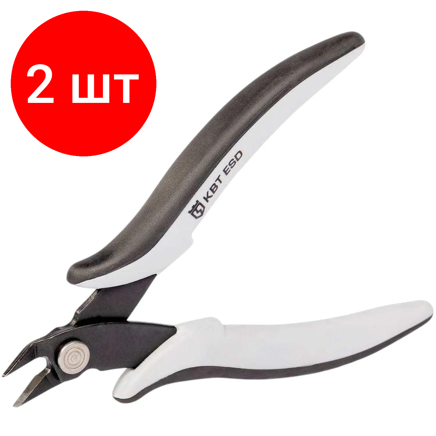 Комплект 2 штук, Бокорезы МС-01ESD серия профи (КВТ) 92060