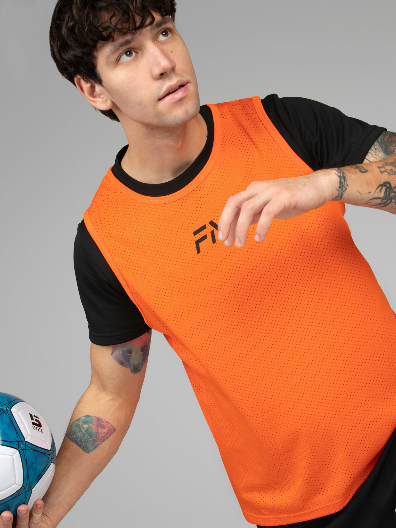 Манишка футбольная FN Shirt For Football манишка футбольная взрослая, майка спортивная мужская