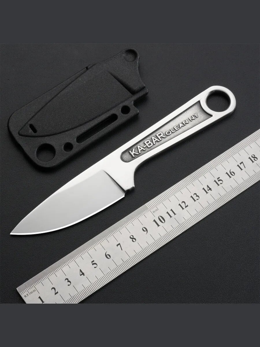 Маленький прямой нож, высокая твердость, открытый нож,