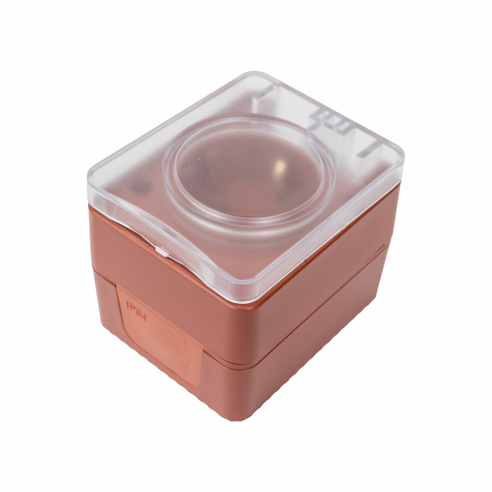 Розетка Systeme Electric ATLASDESIGN PROFI IP54, О/У, с заземлением, со шторками, 16А, терракотовый ATN547045