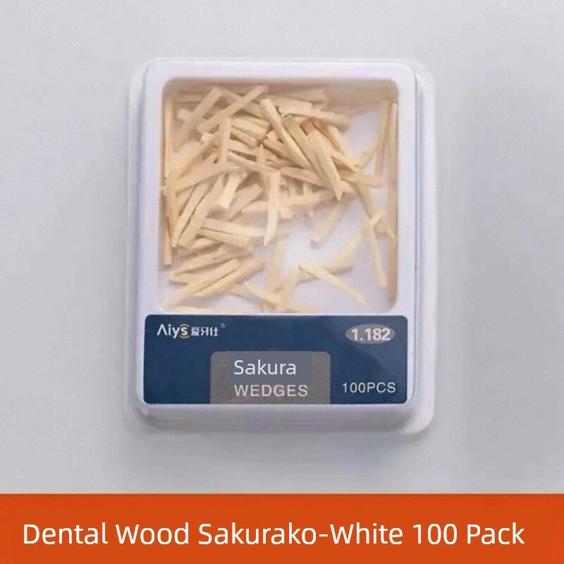 Стоматологический клин, деревянный клин для зазоров между зубами, деревянный стоматологический клин, клин Aiyashi,