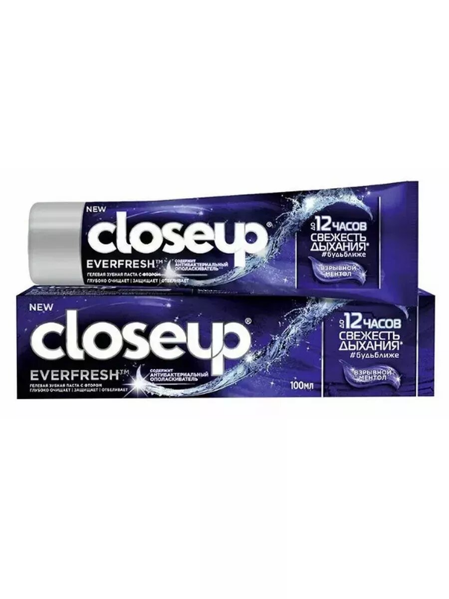 Closeup зубная паста взрывной ментол 100 мл