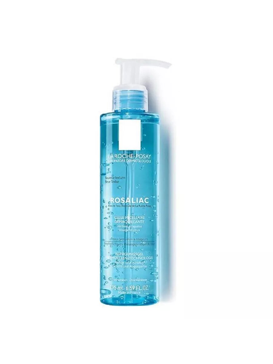 Rosaliac Мицеллярный очищающий гель для лица и век 195мл