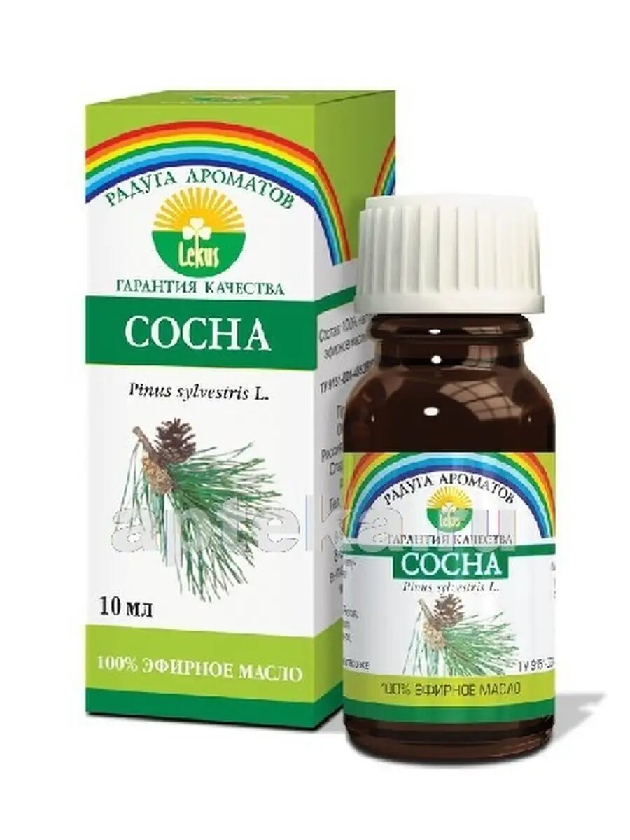 Лекус масло эфирное сосна 10 мл в индивидуальной упаковке