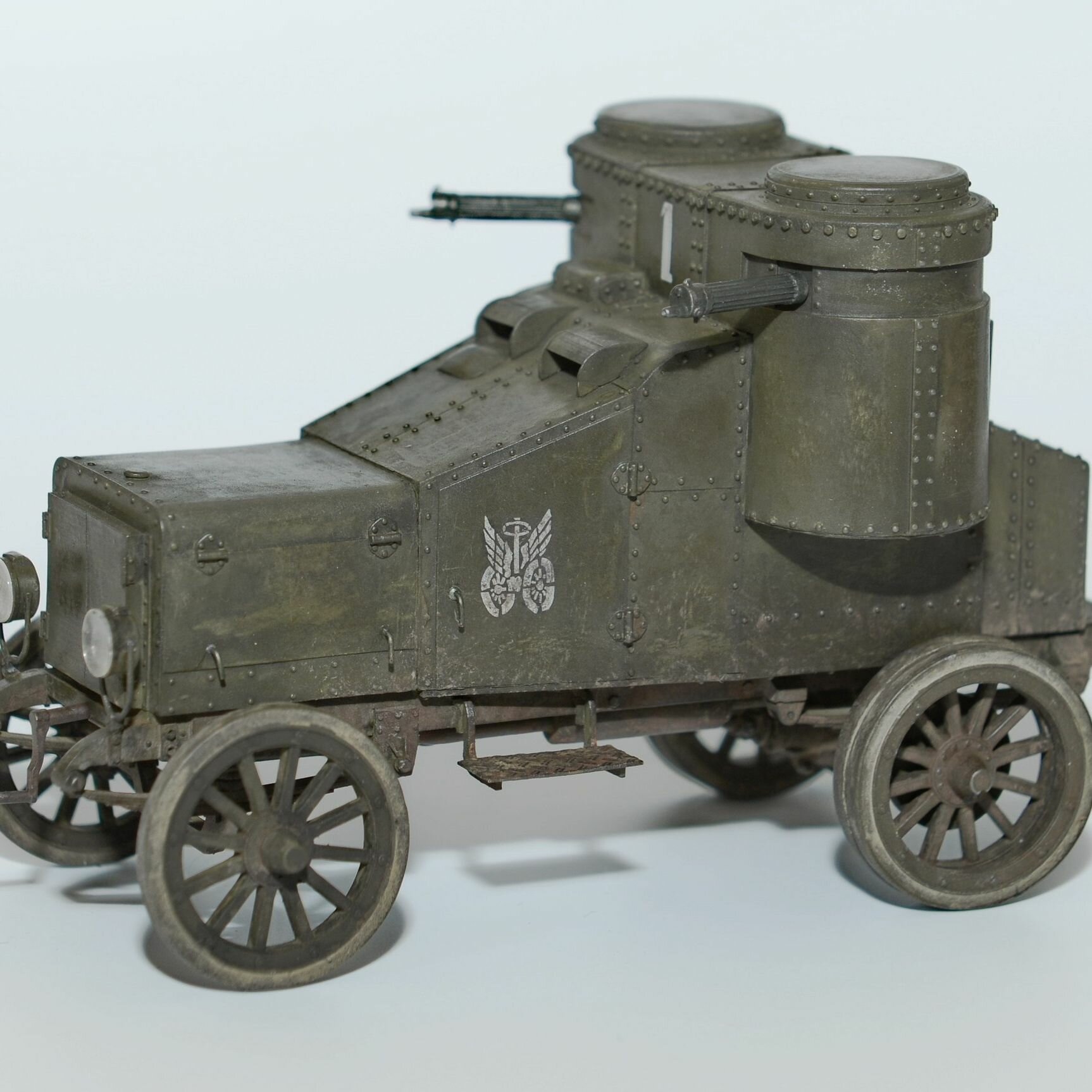 Fiat Omsky Whole. Фиат Омский. Масштабная модель 1:72.