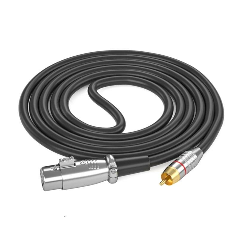 Аудиокабель 3Pin с золотыми контактами, SV XLR женский - 3m