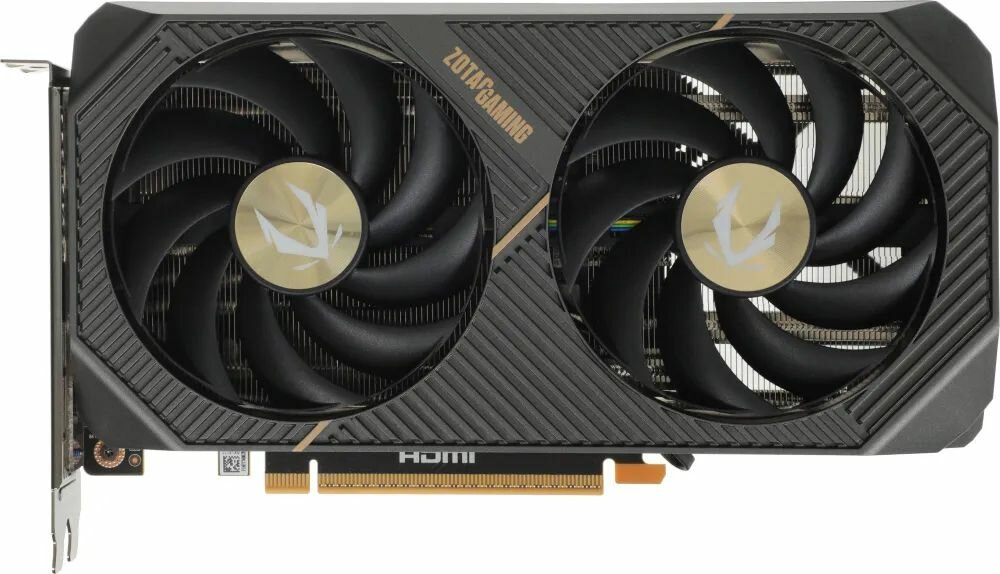 Видеокарта Zotac RTX 5060Ti AMP 8Gb GDDR7 128bit 3xDP HDMI 2FAN MEDIUM PACK