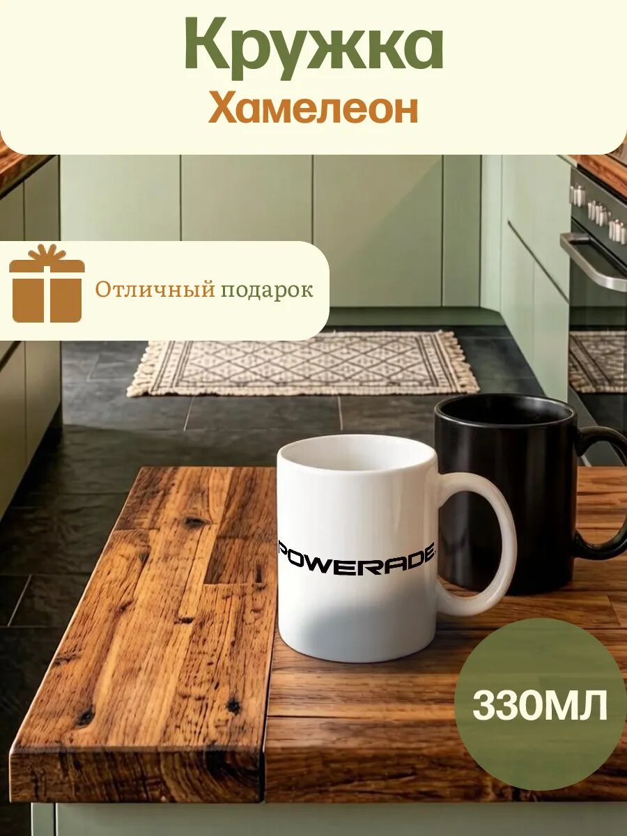 Кружка Хамелеон Powerade Поверейд