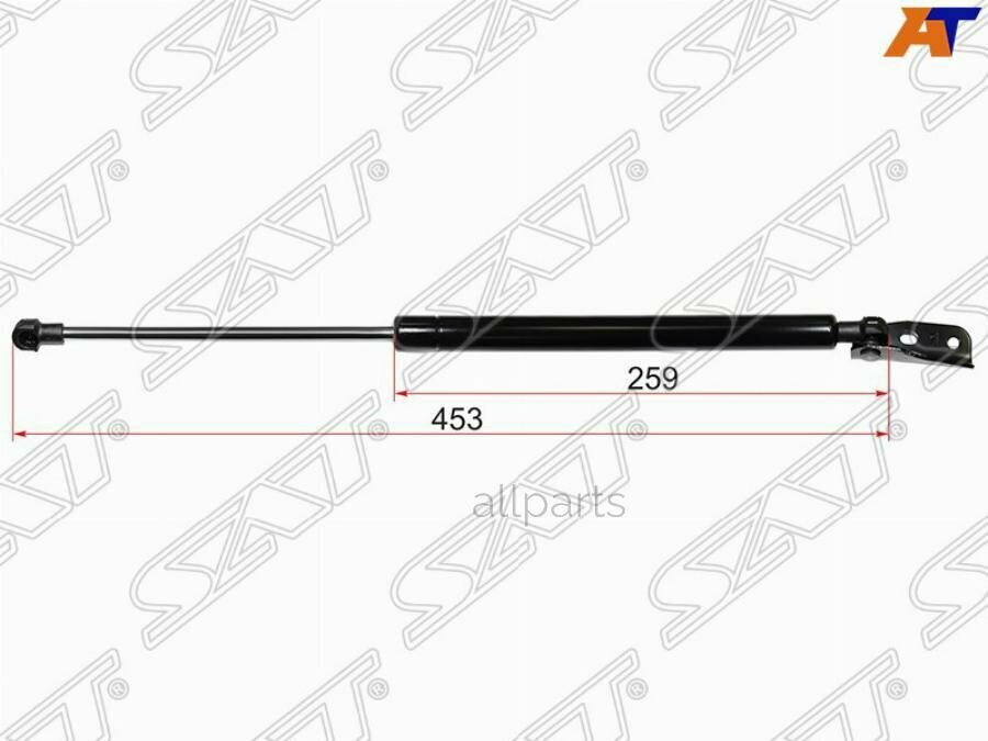 SAT ST-68960-13200 Амортизатор крышки багажника Toyota Corolla Fielder (E140) 06-12 / Corolla Axio 06-12 (Слева)