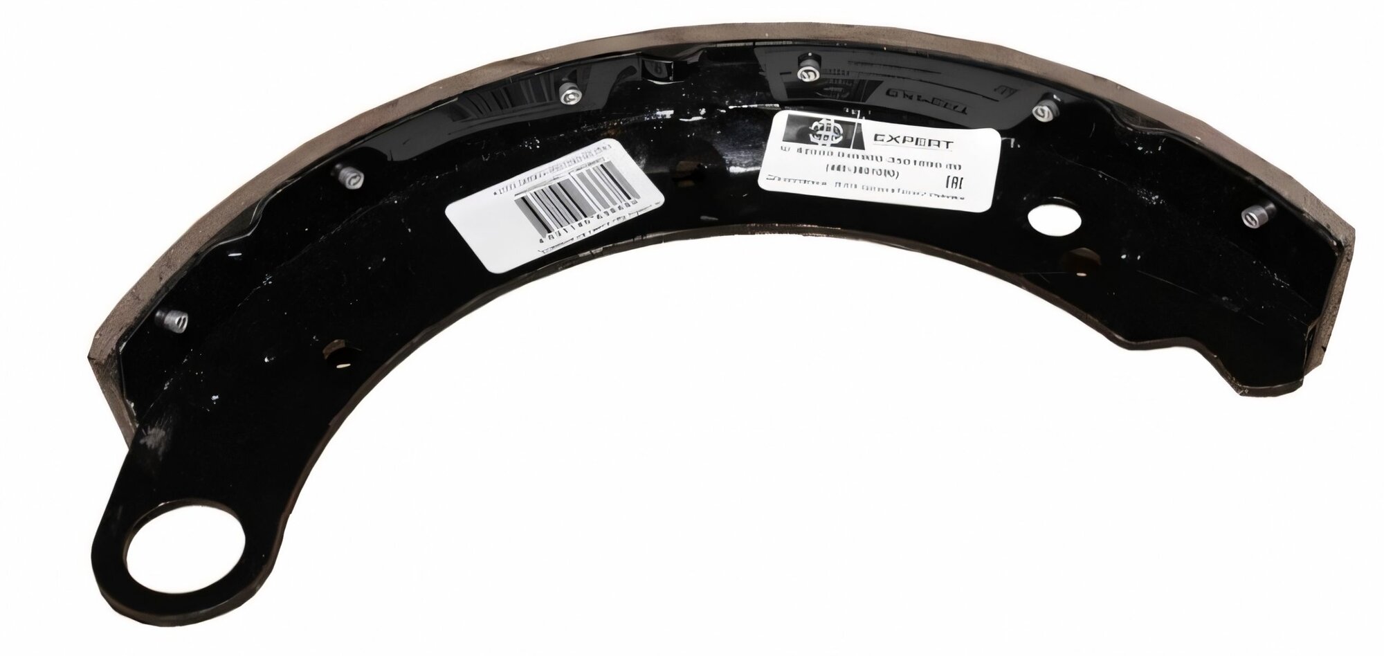 Колодка передняя барабанного тормоза с фрикц. накл. для а/м УАЗ длин. 42000.046900-3501090-00 (без индивидуал. упаковки)