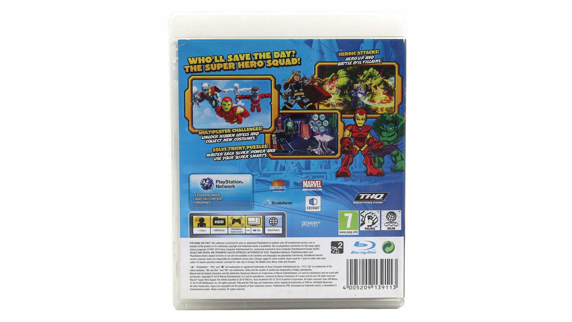 Marvel Super Hero Squad The Infinity Gauntlet (PS3) — фото 1