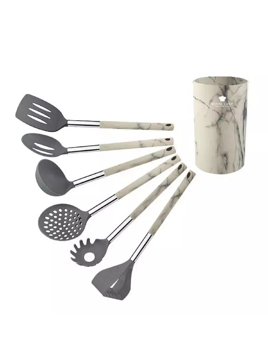 Набор кухонных половников на подставке