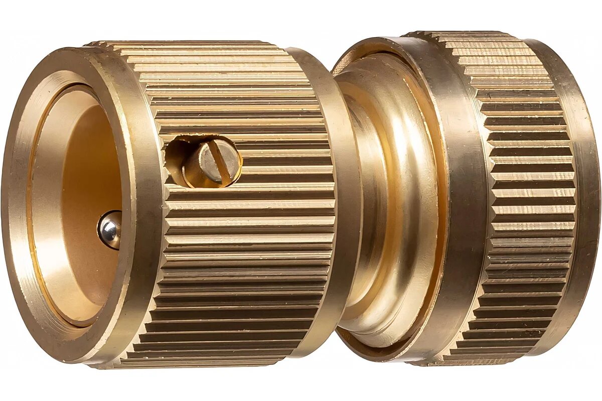 Коннектор быстросъёмный для шланга, 1/2" (латунь) CRAB PRO PL-301