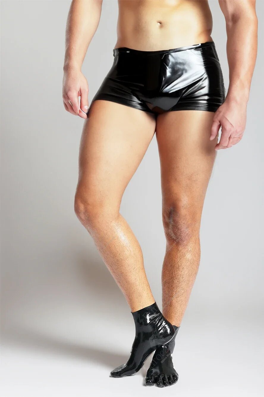 Латексные перчатки Eurocat Suits Черный, XL, short socks