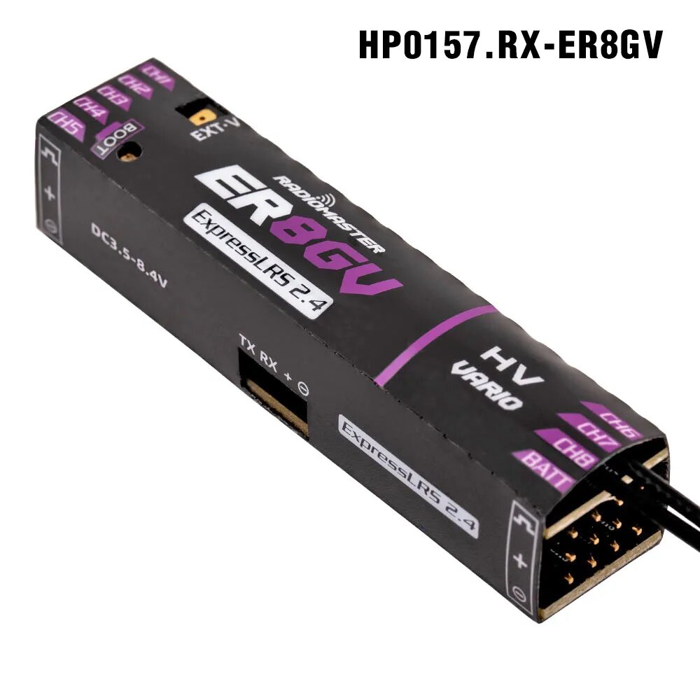 Мини-приемник Radiomaster PWM ER4 ER6 ER6G ER6GV ER8 ER8G ER8GV для самолетов лодок автомобилей