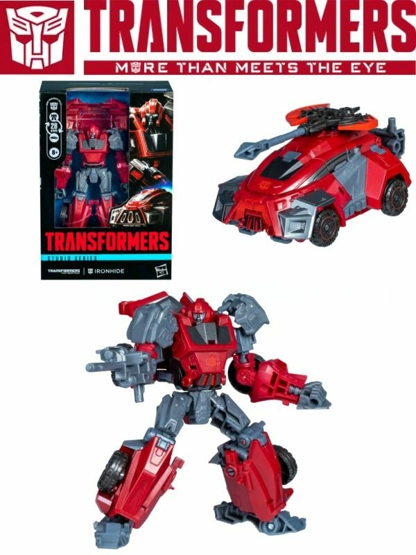 Трансформеры хасбро Игрушка Ironhide Gamer Edition Voyager Class Transformers: War for Cybertron