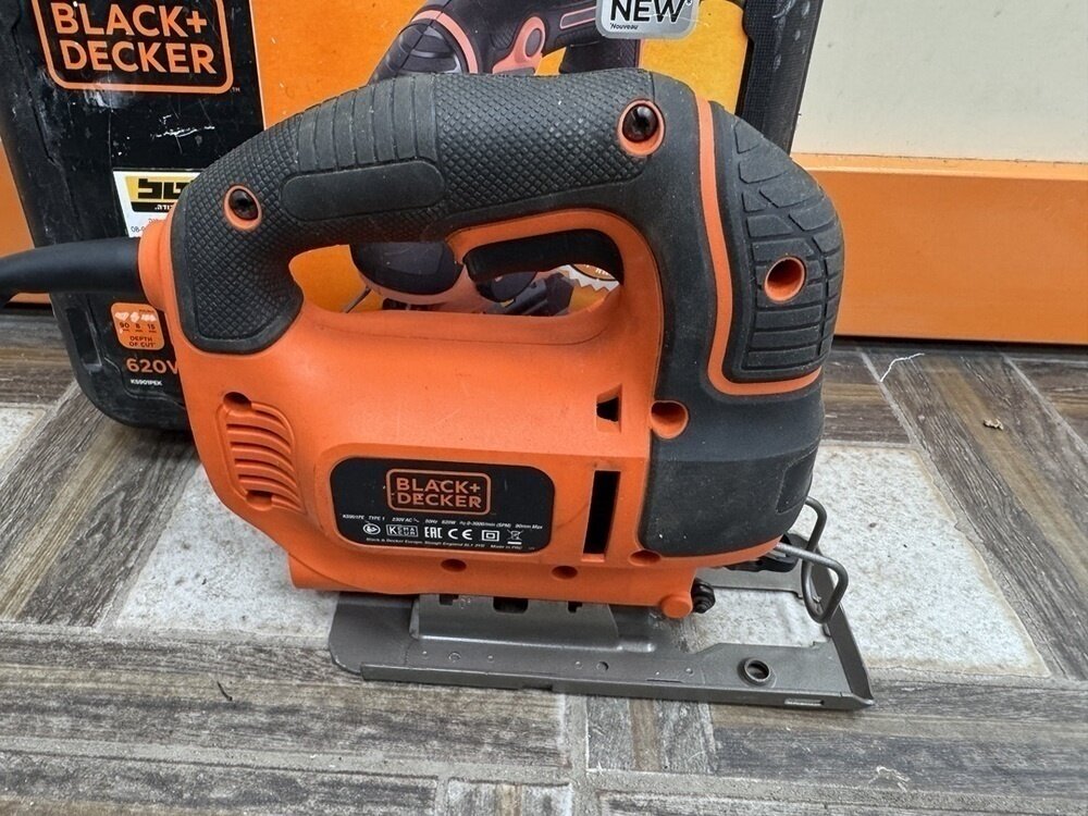 Мощный лобзик Black & Decker Bes610k-qs 650Вт, 3100 ход/мин, б/у, уценка