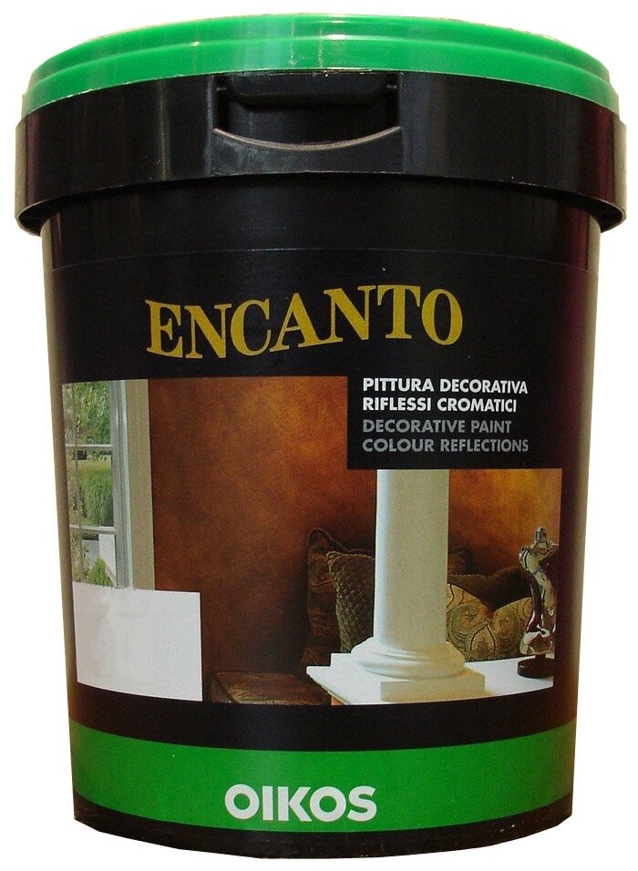 Краска Oikos Encanto Nero 1 л