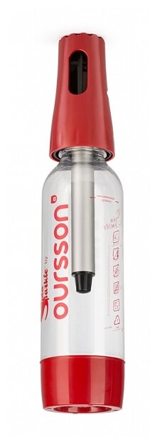 Сифон для газирования воды + баллоны Oursson OS1000SK зеленое яблоко 8 ...