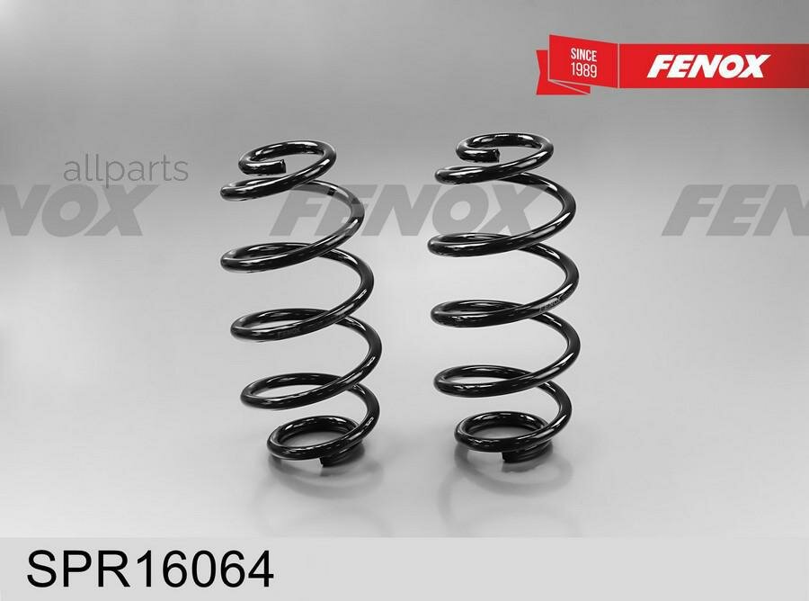 FENOX SPR16064 пружина подвески Задняя Chevrolet Aveo (T300) 11-