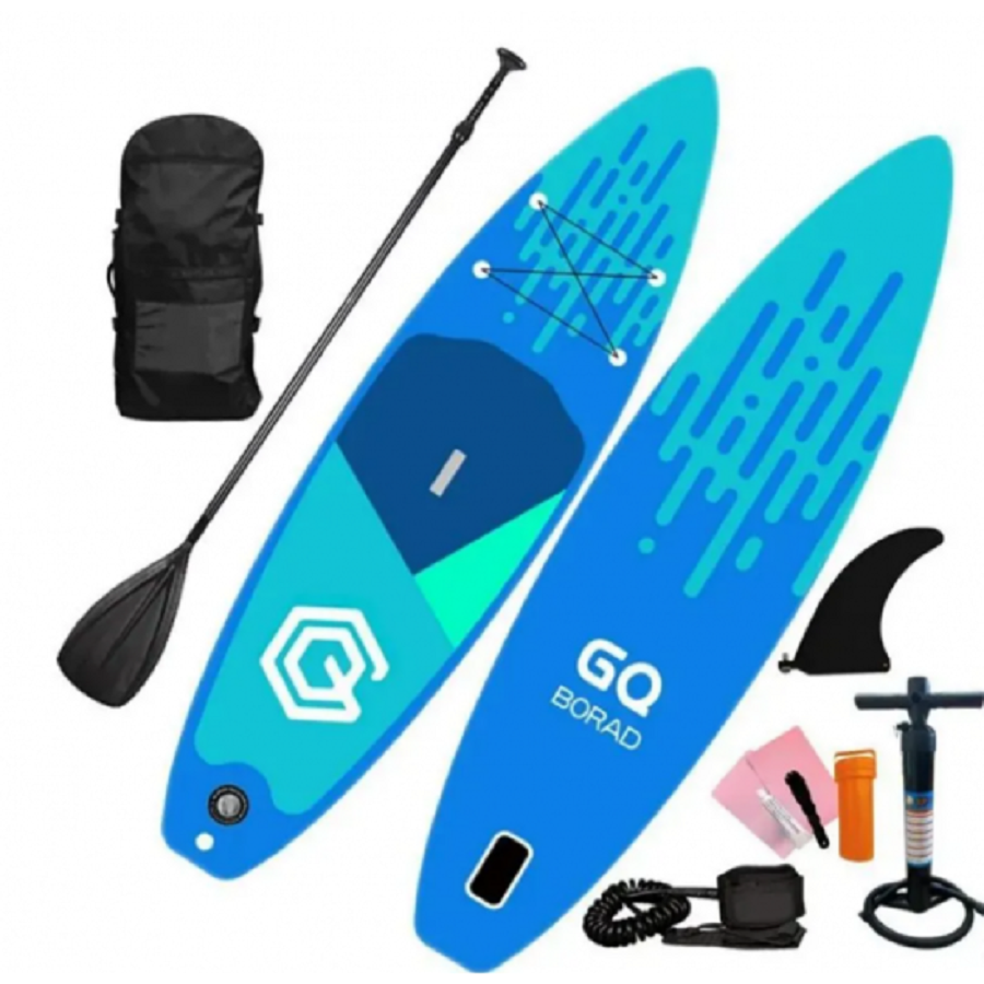 Надувная красная SUP-доска (SUP board) Funwater Koi (полный комплект аксессуаров)