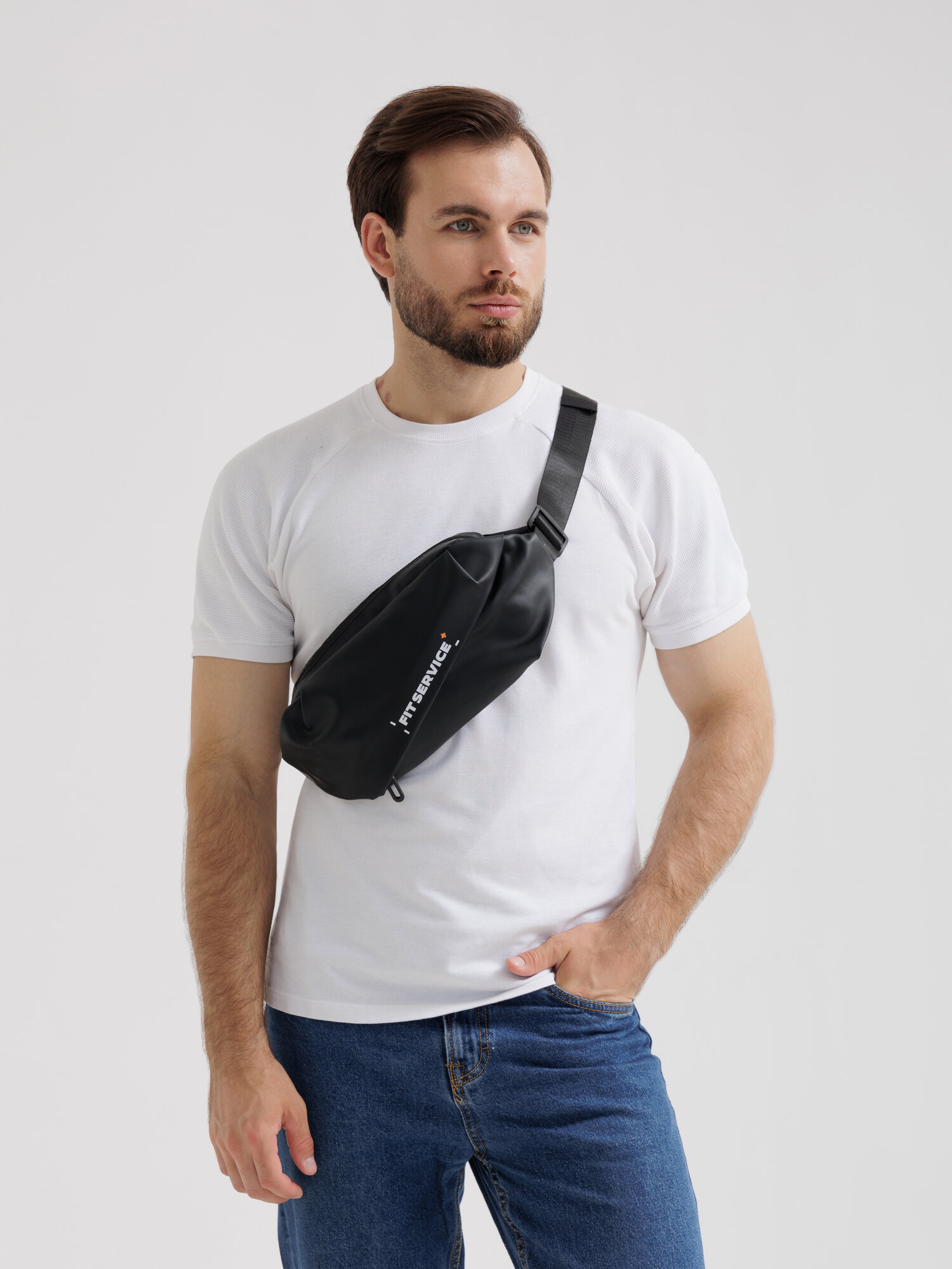 Сумка-бананка поясная