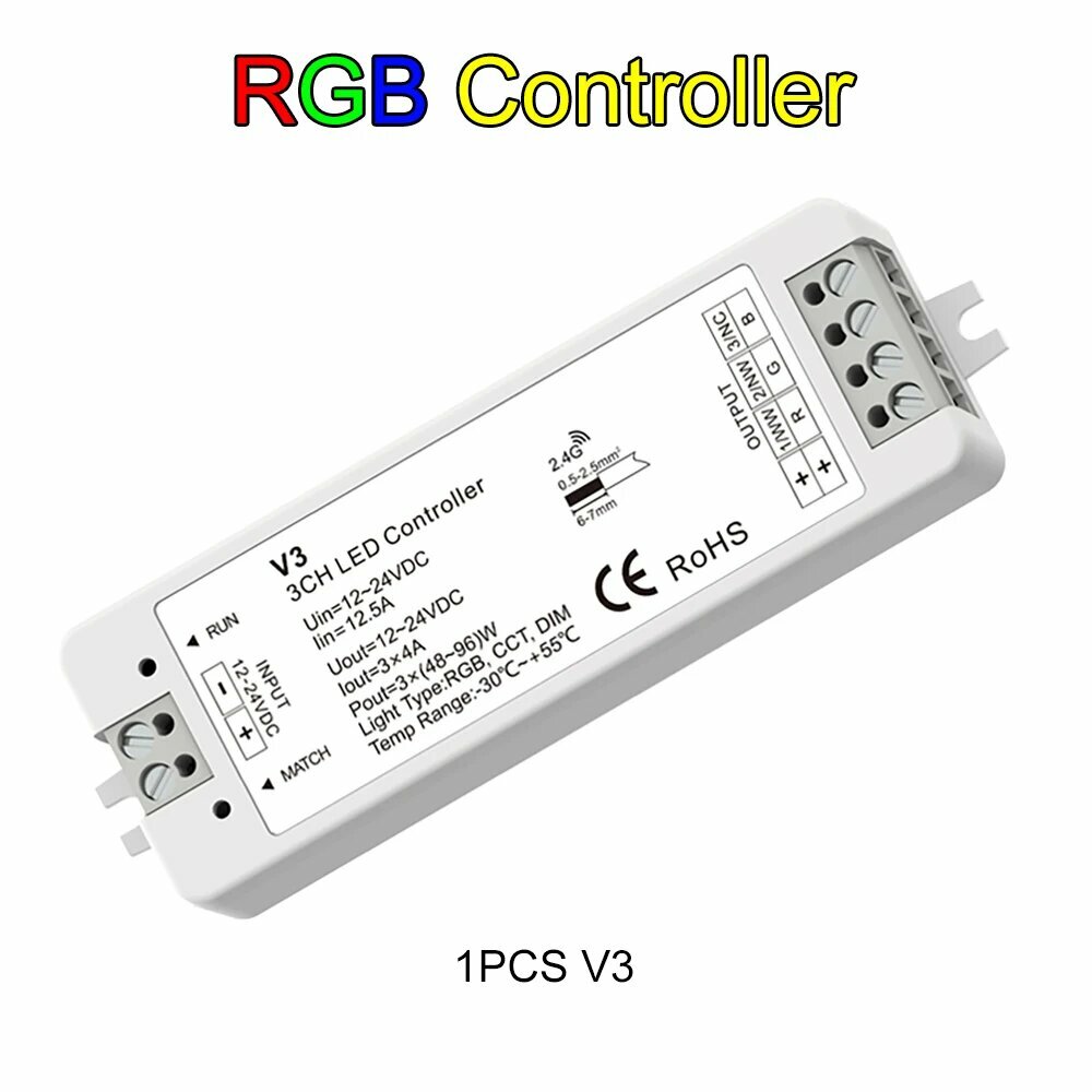 RGB-контроллер Teopek Skydance DC12V-24V V3