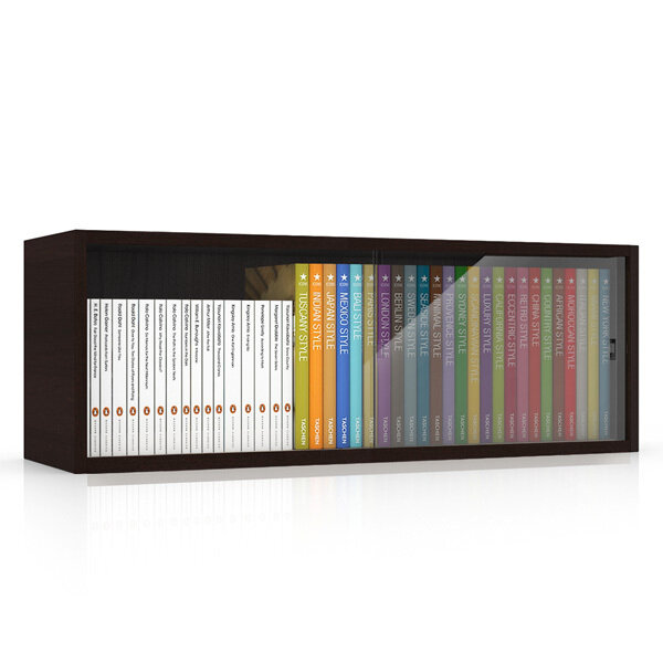 Полка книжная С-МД-КН01, цвет венге