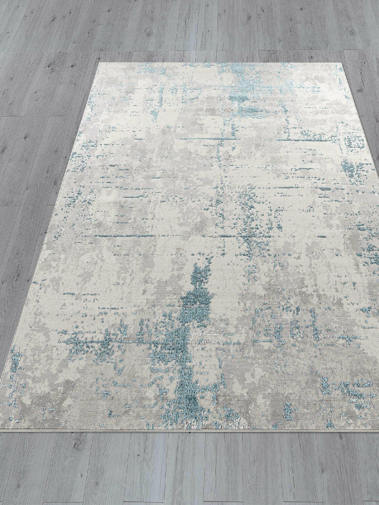 Ковер на пол в гостиную в спальню 280х380 см современный ворс 6 мм 388720 ковренок