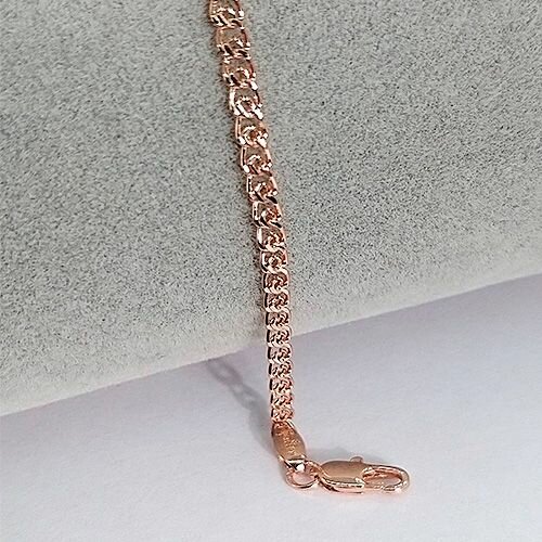 Браслет FJ Fallon Jewelry, размер 19 см, золото — фото 1