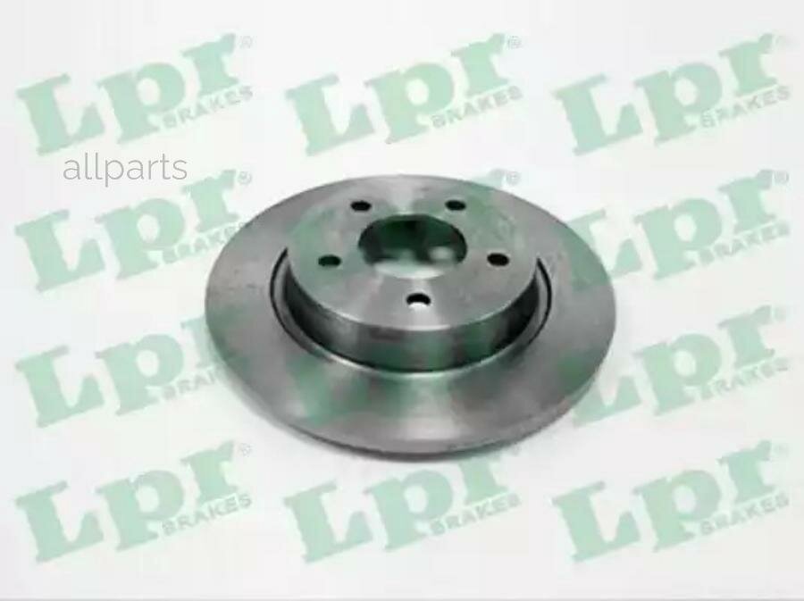 LPR M5007P Диск тормозной MAZDA 3 2.0-2.3 03-/5 1.6-2.0 05- задний