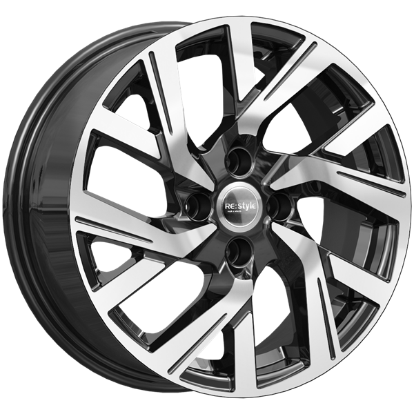 Литой диск K&K КС1030 6x15 4*98 Et:35 Dia:58,6 алмаз чёрный