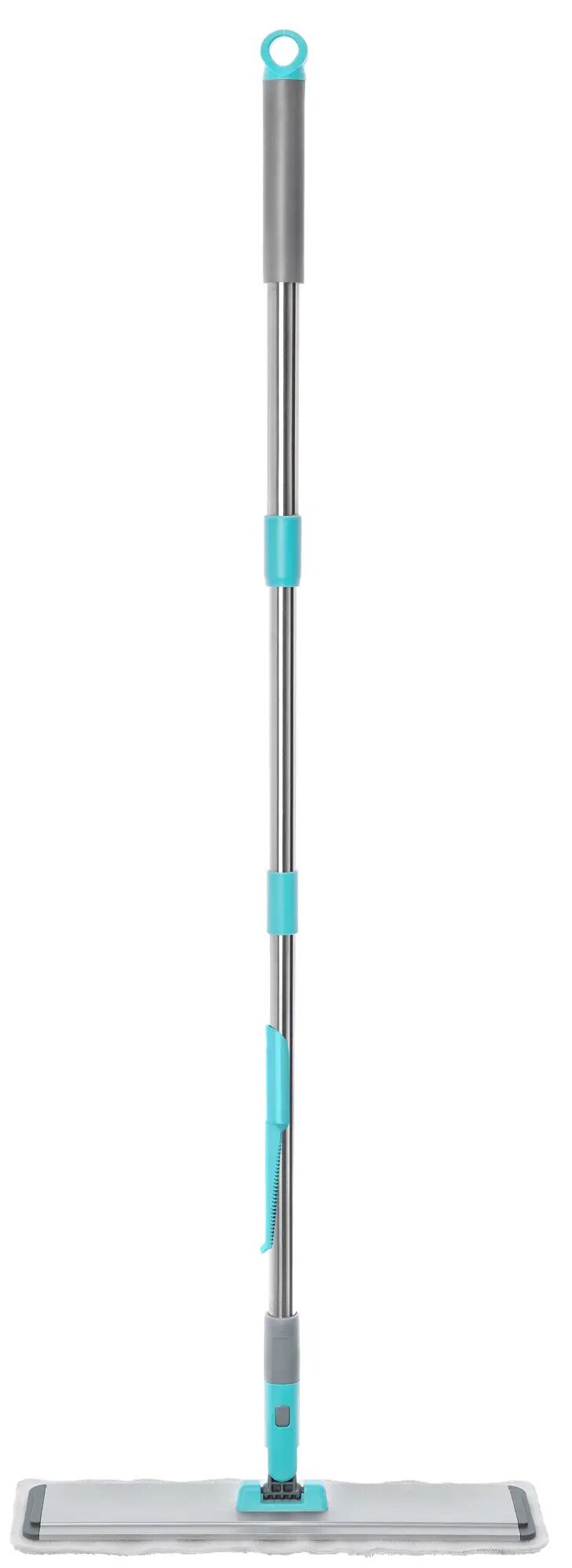 Швабра для пола You ll Love Ультра микрофибра с телескопической ручкой, цвет бирюзовый