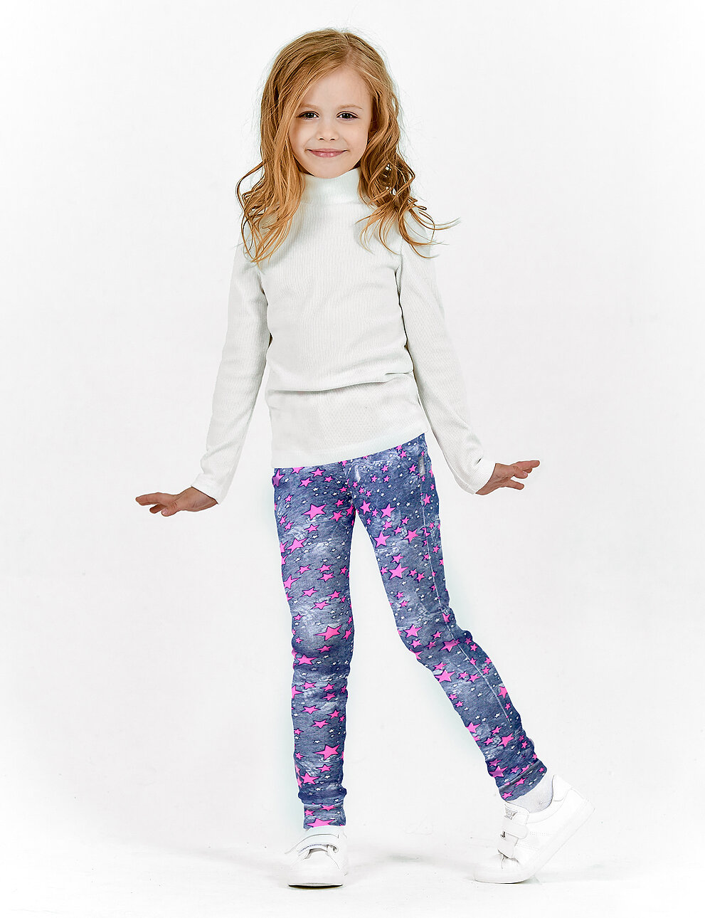 Трегинсы с начесом теплые трикотажные