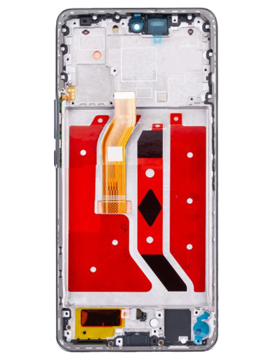 Дисплей для Huawei Honor X9b модуль с рамкой и тачскрином (черный) (HQ)