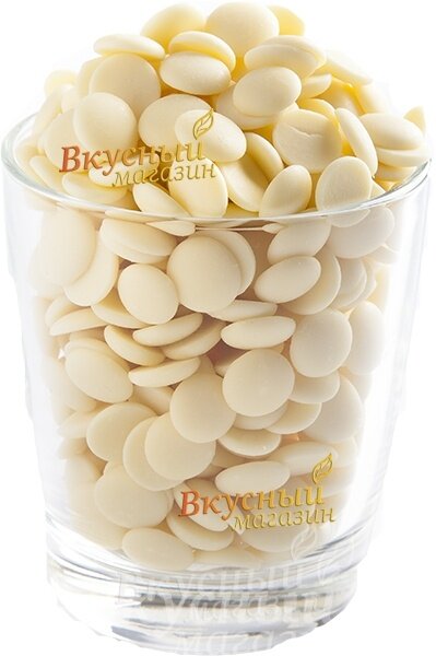 Шоколад белый 25,9% какао в галетах Barry Callebaut, 2,5 кг. CW2-RT-U71 (Набор из 1 шт.)