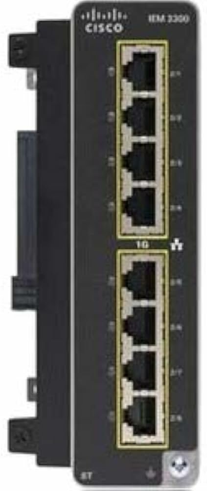 Модуль CISCO IEM-3400-8P Catalyst IE3400 Rugged 8 Port GE PoE+ Adv Exp Module — фото 1